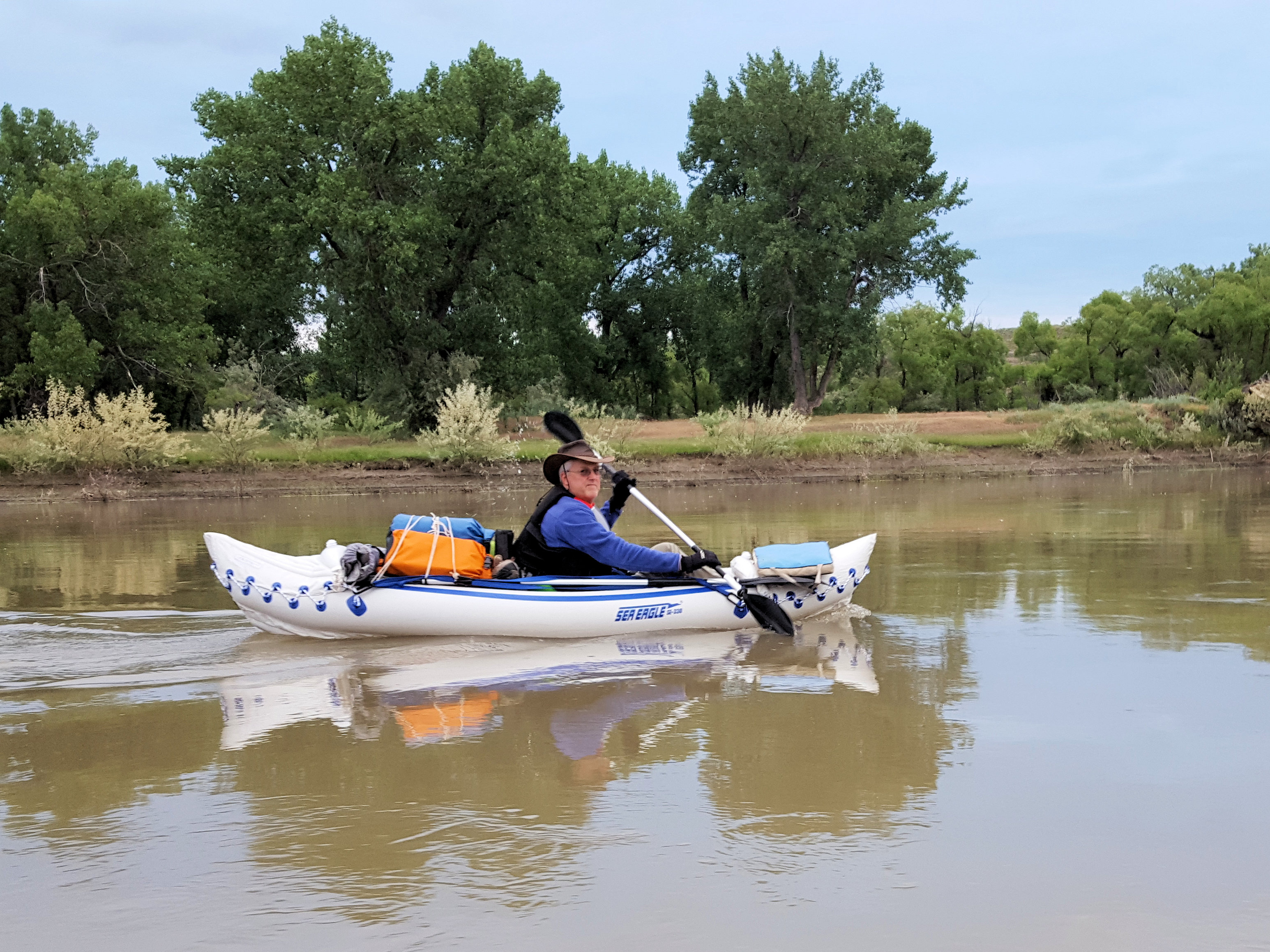 ROB SAMUELSEN: GOOD TIMES ON THE BIG MUDDY - Sea Eagle Inflatable ...