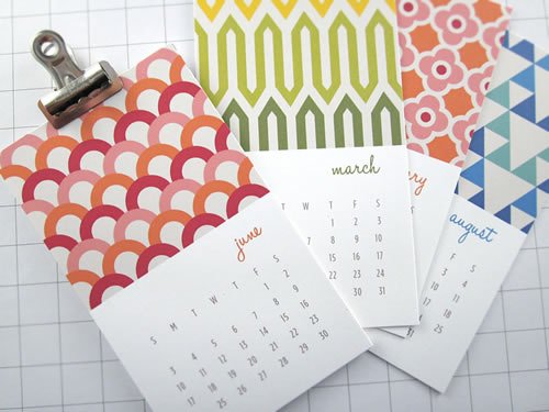 60 Desain Kalender Yang Unik, Cantik, Dan Menarik - Sribu