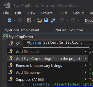 StyleCop: A Detailed Guide to Using It in Visual Studio 2019 - SubMain