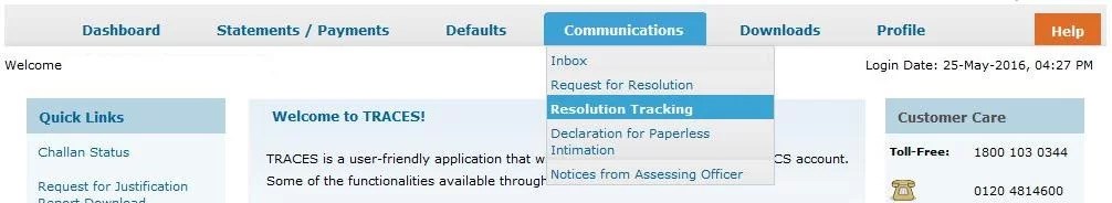 CPC (TDS) reminder to Deductors for Closure of Taxpayer Grievance ...