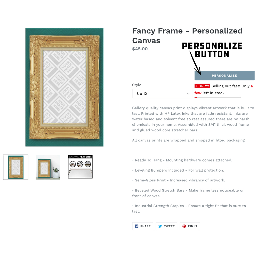 Best Practices - Personalized Canvases - teelaunch blog