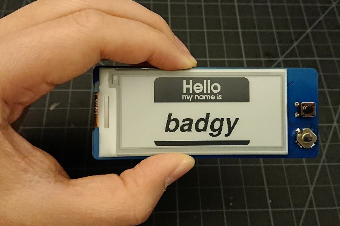 Tindie Blog Badgy Epaper Iot Display
