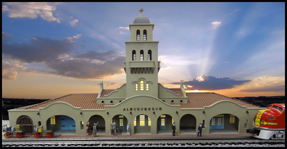 Albuquerque Station – TrainWorx Classic Landmark Series – TrainDame ...