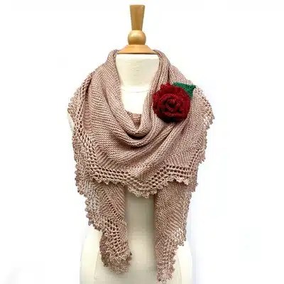 Rose Knitting Patterns - 15 of the Best for Free | TREASURIE