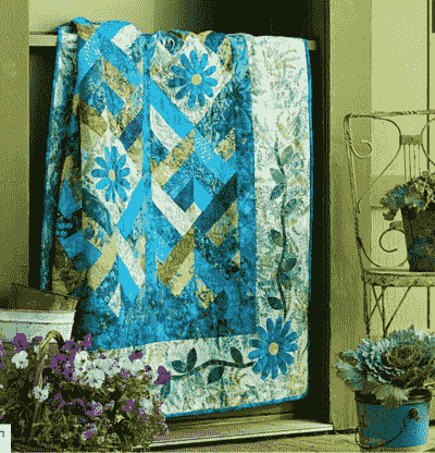 Flower Quilt Patterns - 14 of the Best | TREASURIE