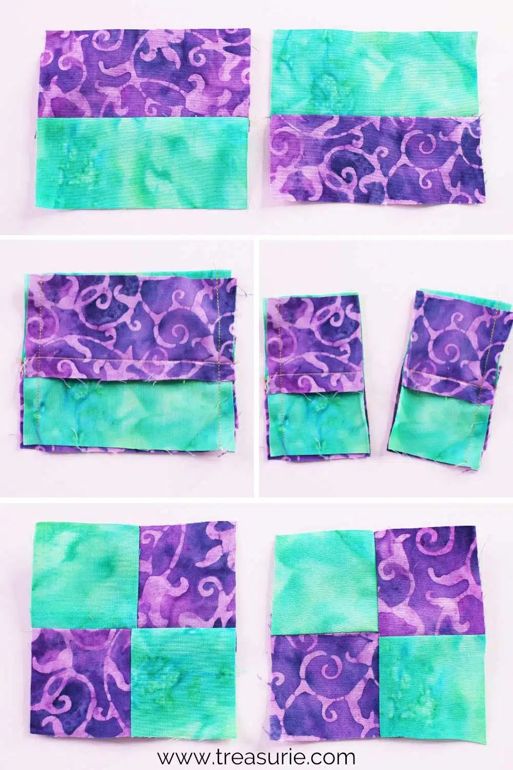 Four Patch Quilt Blocks - Easiest Methods | TREASURIE