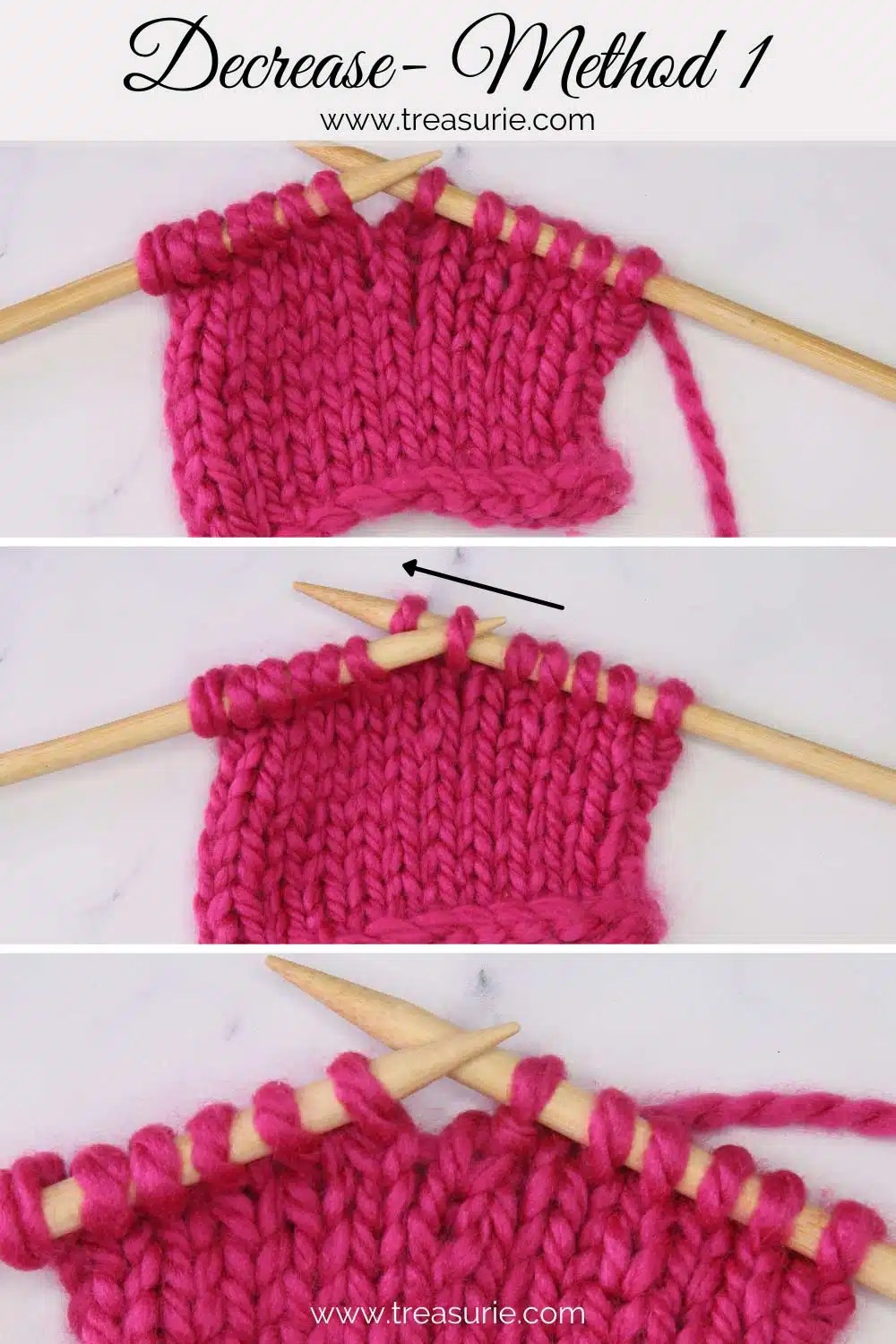 Knit Stitch (K1 Stitch) | Knit Stitching & Easy Knitting Stitches