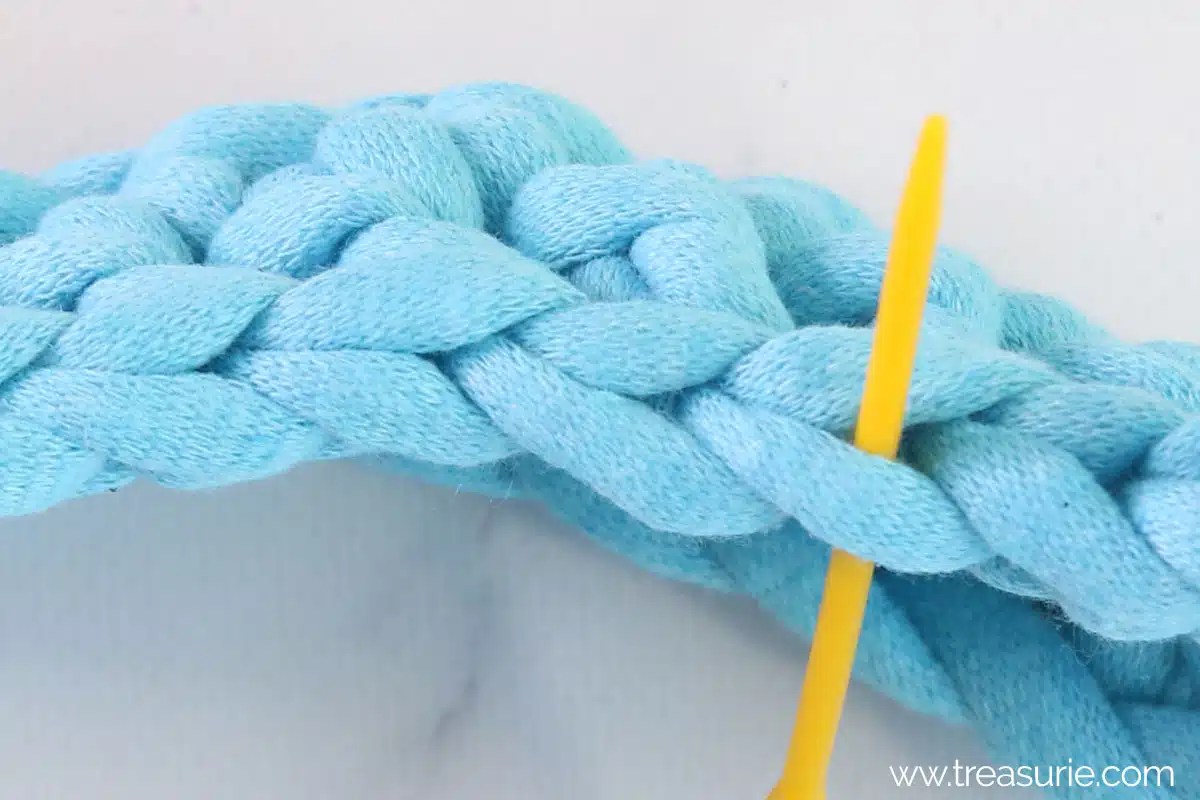 Crochet Front Loop Only (FLO) - The Easiest Way | TREASURIE