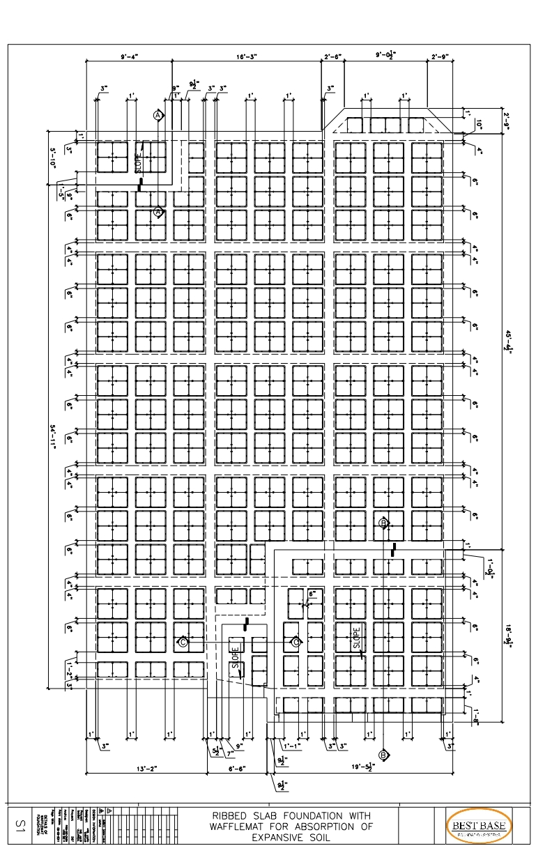 Waffle Mat Slab | Twinsprings Research Institute