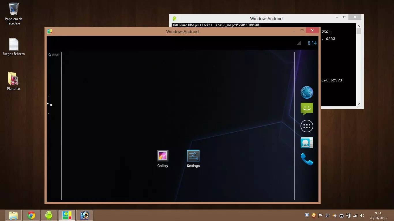 Usa Android en tu PC con WindowsAndroid
