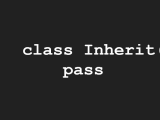 How To Use Class Inheritance In Python Virtualzero Blog