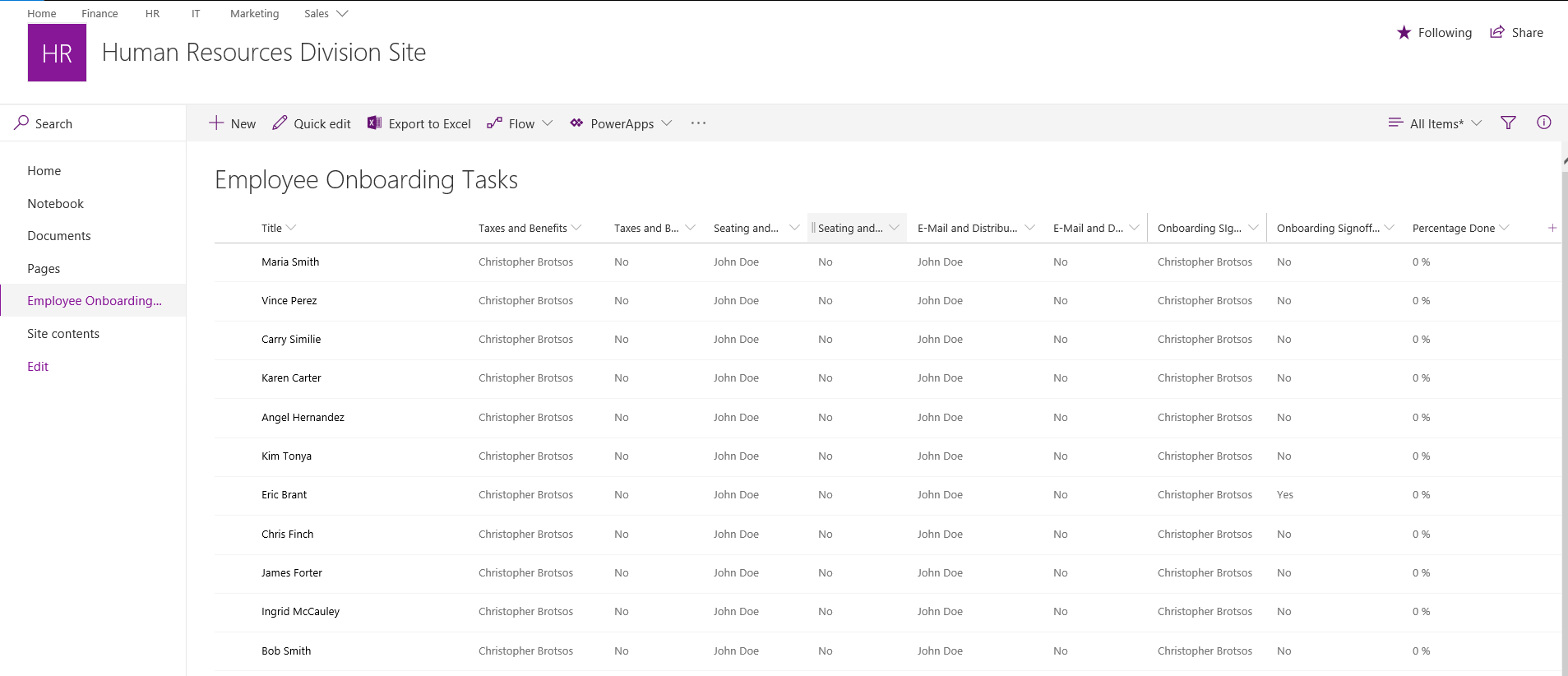 Office 365 And Sharepoint Employee Onboarding With Microsoft Excel And Sharepoint Designer