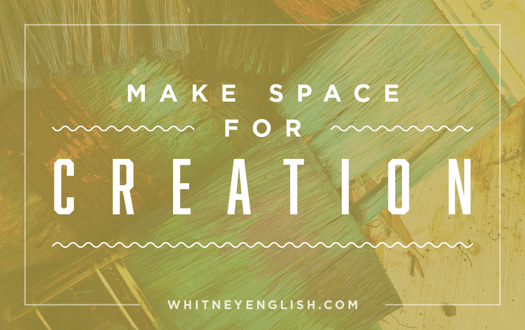 Space to Create - Whitney English