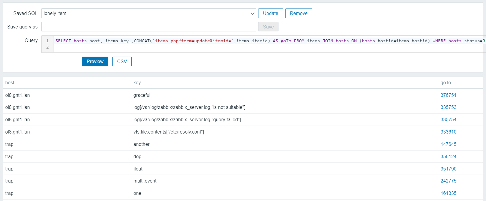 Generating Zabbix Health Csv Reports With Custom Frontend Module Zabbix Blog