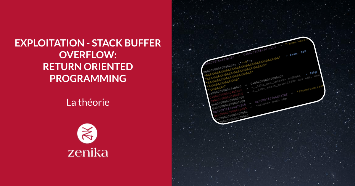 Exploitation Stack Buffer Overflow Return Oriented Programming 12 La Théorie Blog Zenika