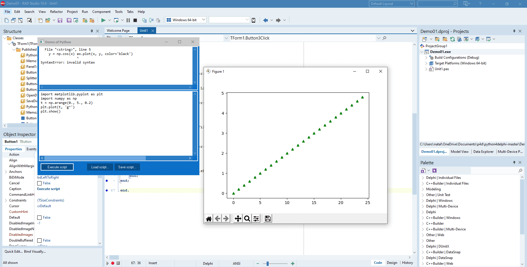 Matplotlib3 | Embarcadero RAD Studio, Delphi, & C++Builder Blogs