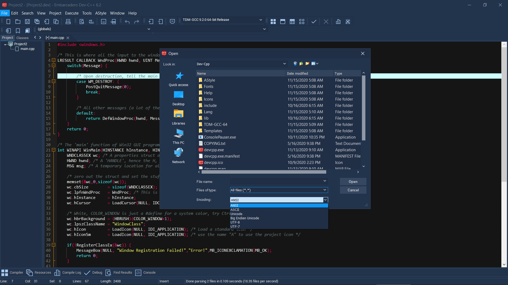 devcppdialog2 | Embarcadero RAD Studio, Delphi, & C++Builder Blogs
