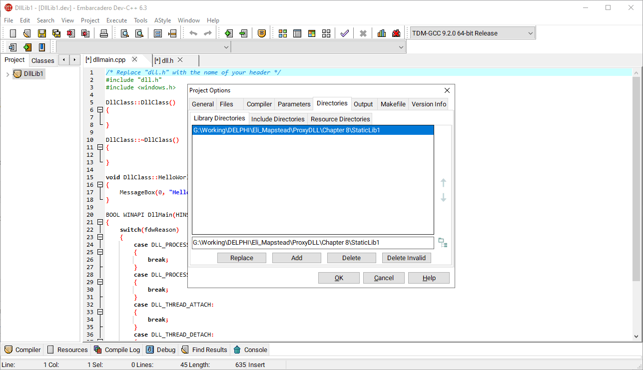 Import Static Library | Embarcadero RAD Studio, Delphi, & C++Builder Blogs