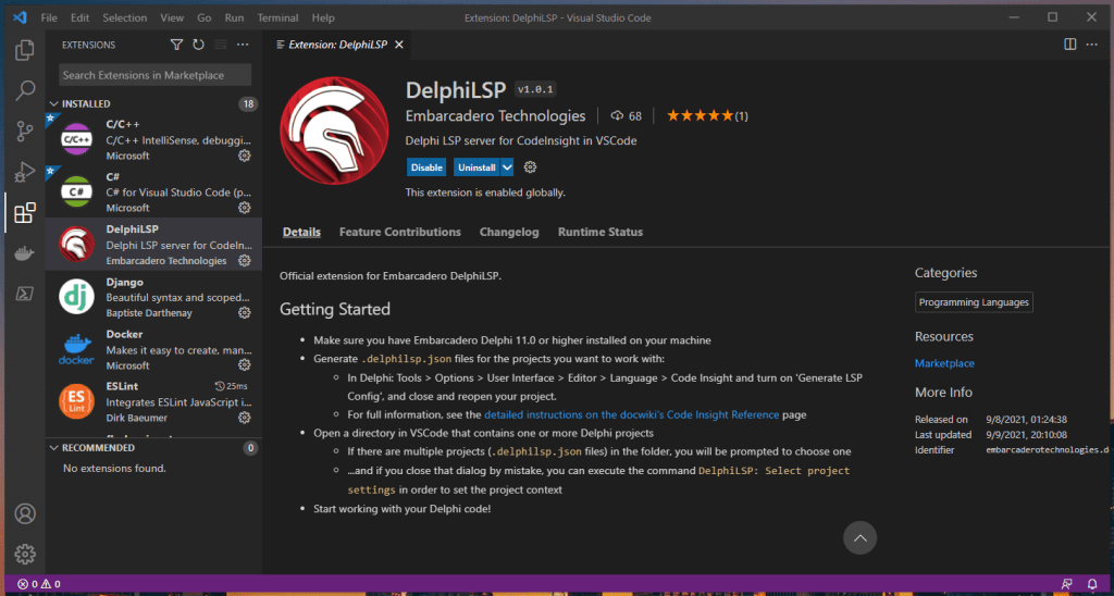 Mejores prácticas de Delphi para un nuevo proyecto en 2021 y más allá