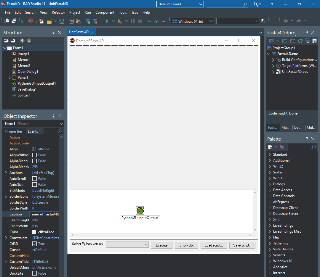 demo00_howToBuildFastai4D1-8494421 | Embarcadero RAD Studio, Delphi, & C++Builder Blogs
