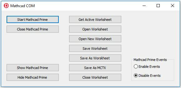 How To Automate The Mathcad Prime Software With Delphi Using Com