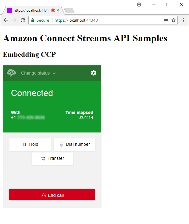 Intro to Amazon Connect Streams API – Part 1
