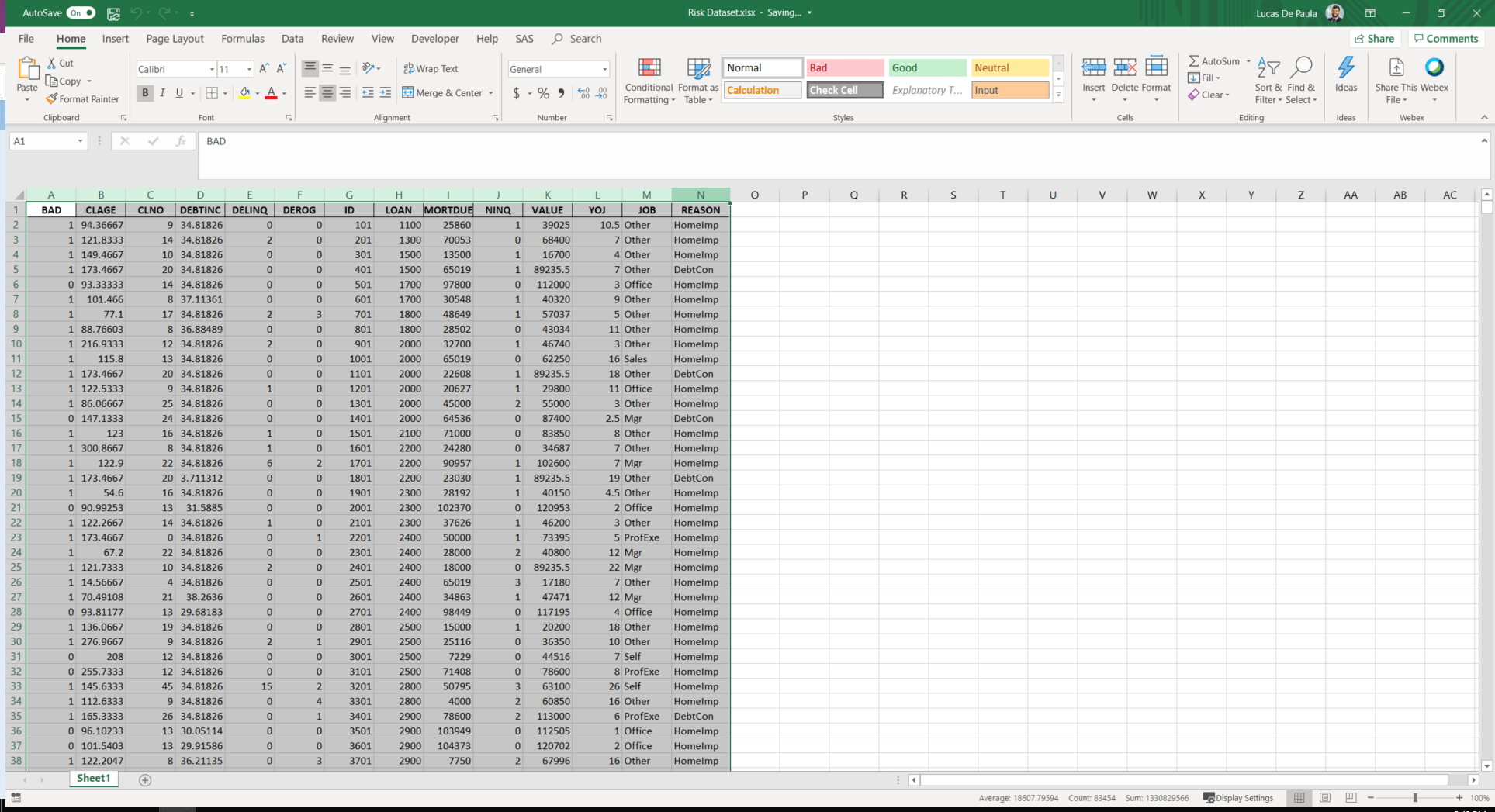 Extending Excel With Python And Sas Viya Proc 4773