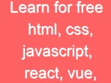 Learn For Free Html Css Javascript React Vue Git Web3 And Python
