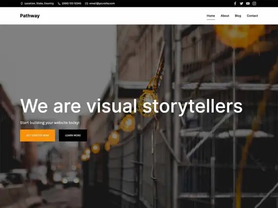 Free Pathway WordPress Theme Download - Blogwings