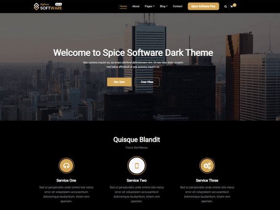 Free Spice Software Dark Theme Download - Blogwings