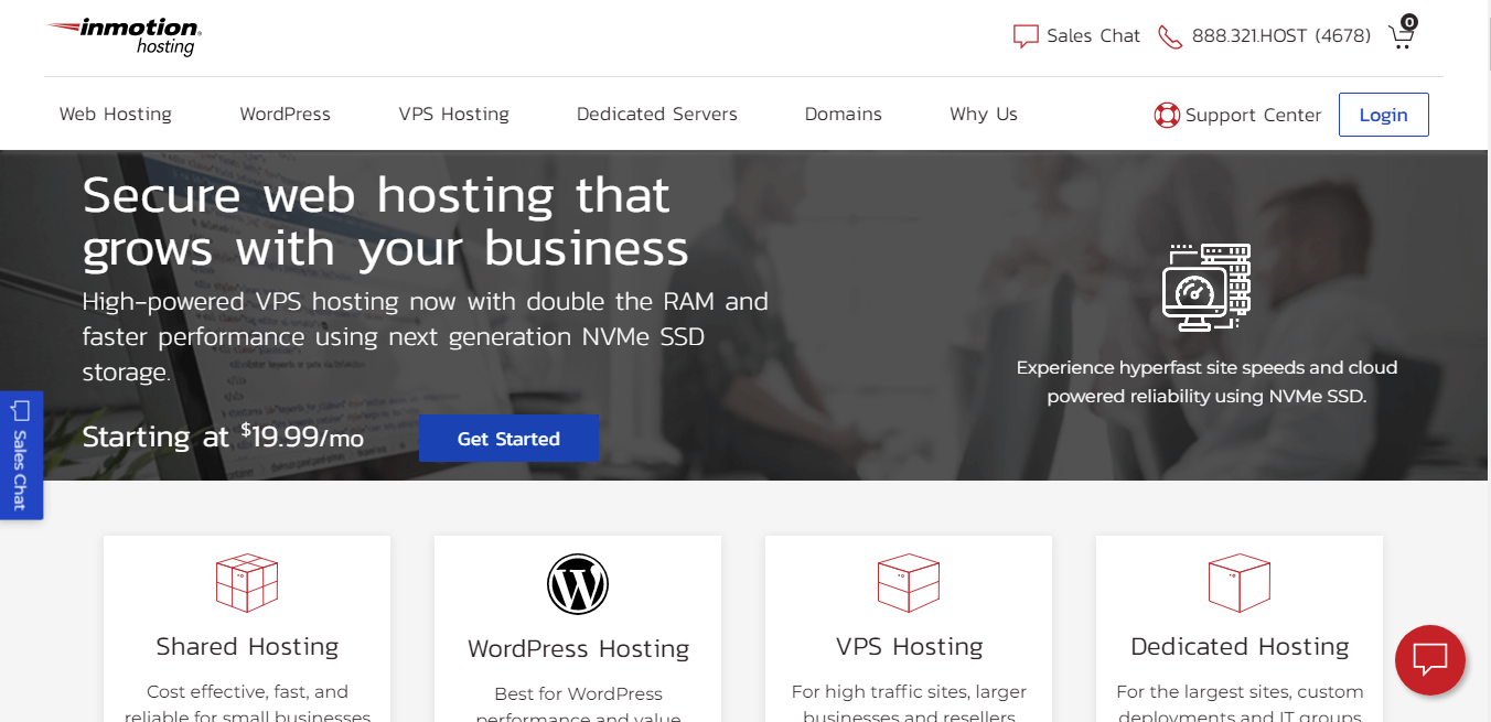 InMotion WordPress Hosting - Blogwings
