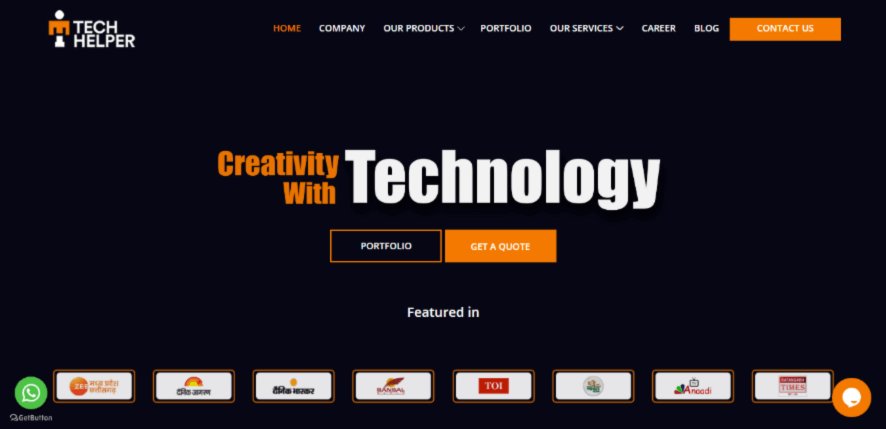 Techhelper Technologies Best Software Development Company - Blogwings