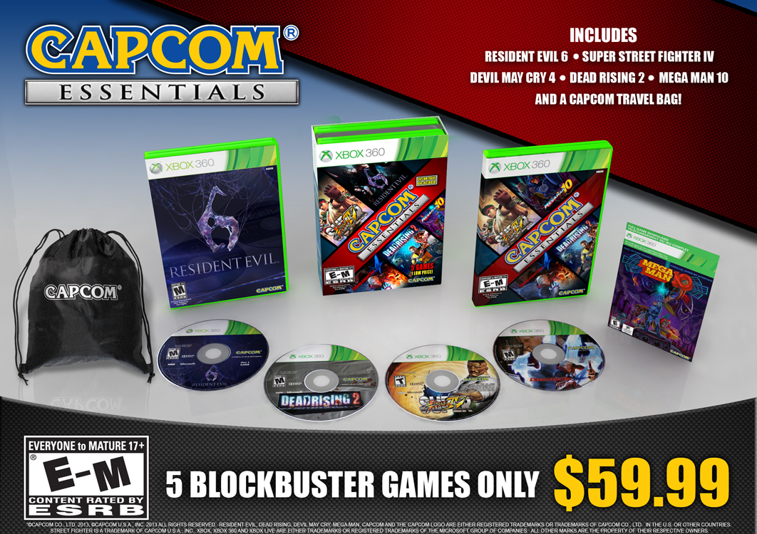 'Resident Evil 6' And 'Dead Rising 2' Included In Capcom Essentials ...