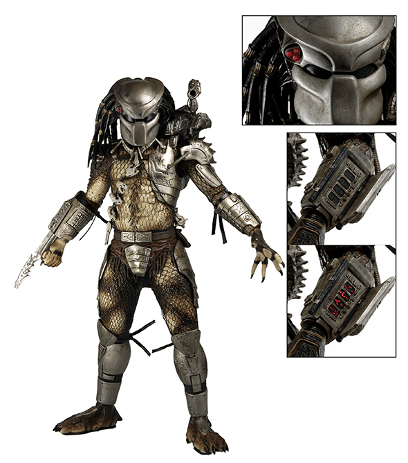 NECA Unveils 1/4 Scale 'Predator' With LED Targeting System