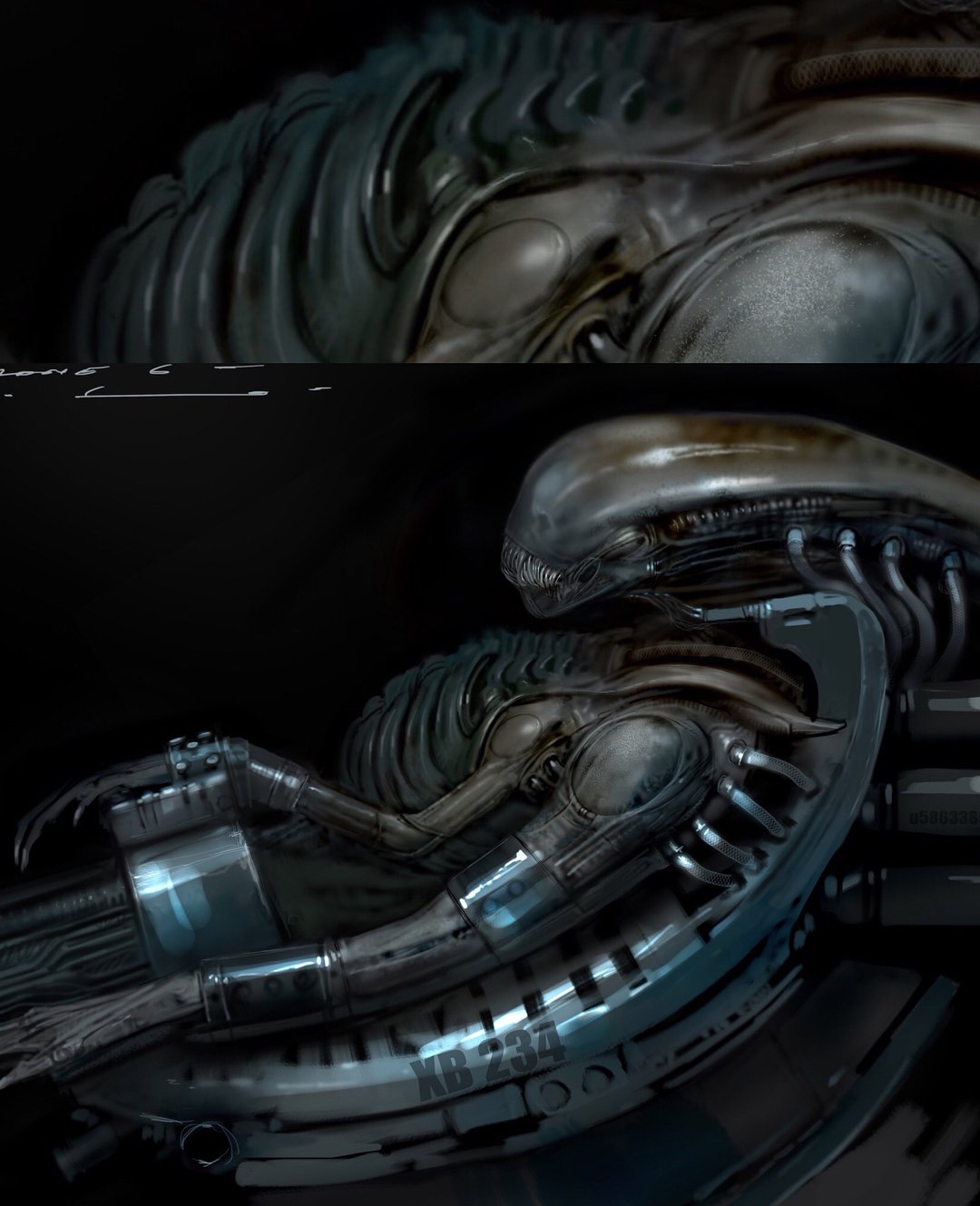 Artist Shares Wild Concept Art for Mysterious Unmade 'Alien' Film ...