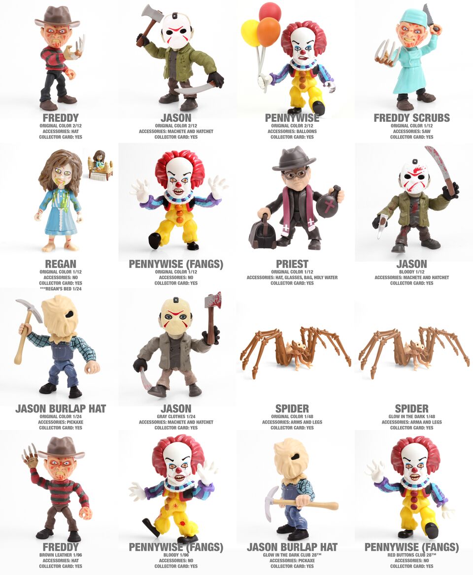 New Blind Box Horror Toys Coming This Summer; Check Out Full Line ...