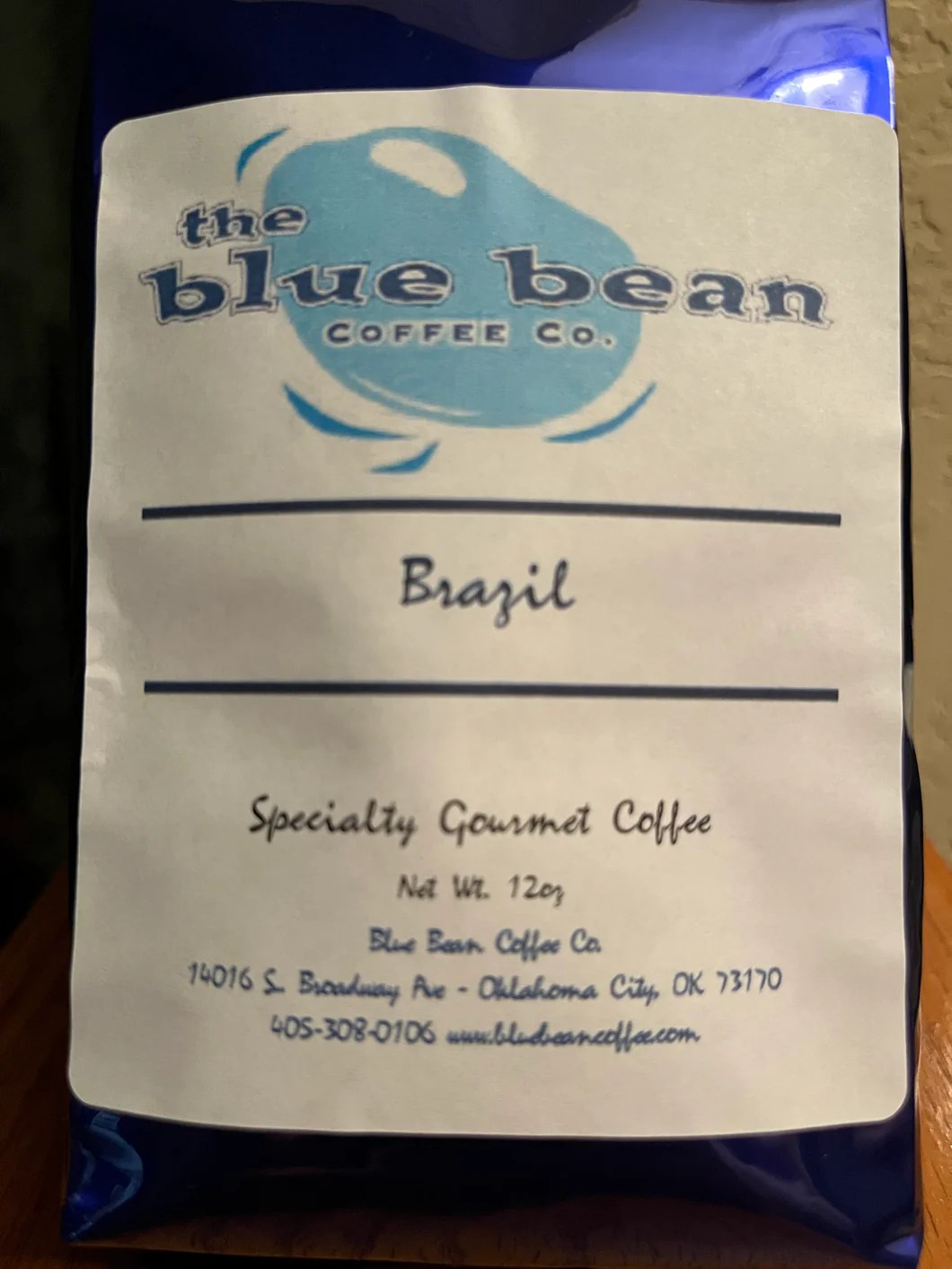 Brazil Blue Bean Coffee