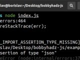 Import A Json File In Javascript And Node Js Es6 Modules Bobbyhadz