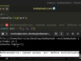 Referenceerror Cannot Access Before Initialization In Js Bobbyhadz