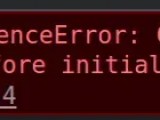 Referenceerror Cannot Access Before Initialization In Js Bobbyhadz