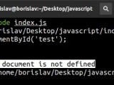 Referenceerror Document Is Not Defined In Javascript Bobbyhadz