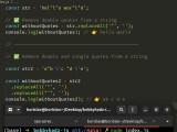 How To Remove Quotes From A String In Javascript Bobbyhadz