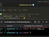 Remove Last Or Last N Elements From An Array In Javascript Bobbyhadz