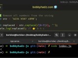 Replace Remove All Numbers In A String Using Javascript Bobbyhadz