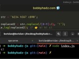 Replace Remove All Numbers In A String Using Javascript Bobbyhadz