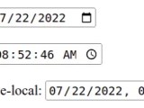 Html Date Input Set Value