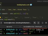 How To Split A String By A Regex In Javascript Bobbyhadz