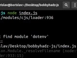 Cannot Find Module Dotenv Error In Node Js Solved Bobbyhadz