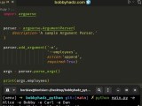 Python Argparse Pass A List As Command Line Argument Bobbyhadz