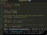 How To Assign Print Output To A Variable In Python Bobbyhadz